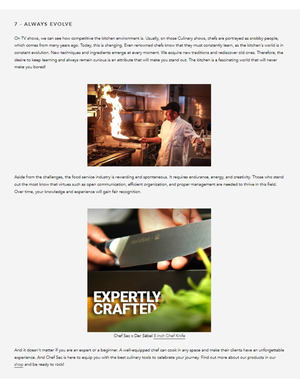 Chef goal - A study of culinary and some tips on how to become ...