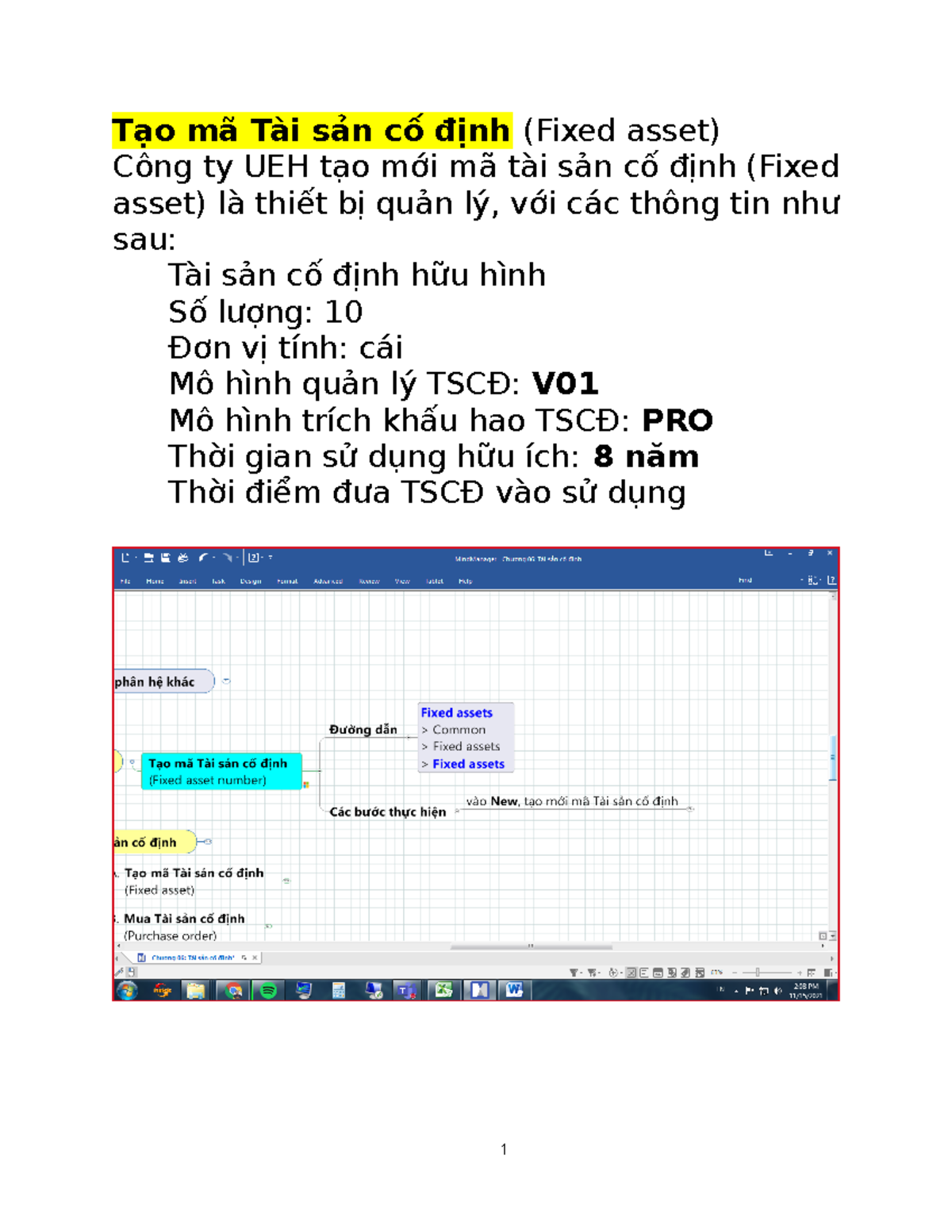 ERP 06 Tài sản cố định (Fixed Asset, Purchase Order) - ERP trong quản trị bán hàng - Studocu