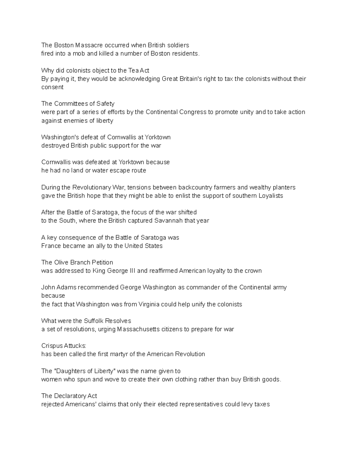 AH5 - an introduction to world history - The Boston Massacre occurred ...