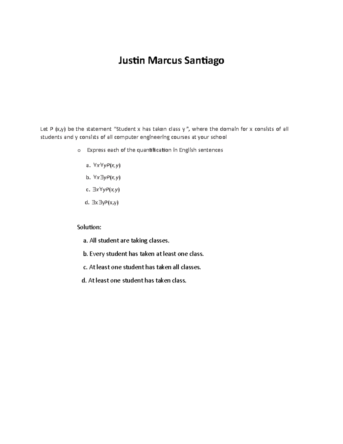 Ipapasa kay chupapi parry - Justin Marcus Santiago Let P (x,y) be the ...