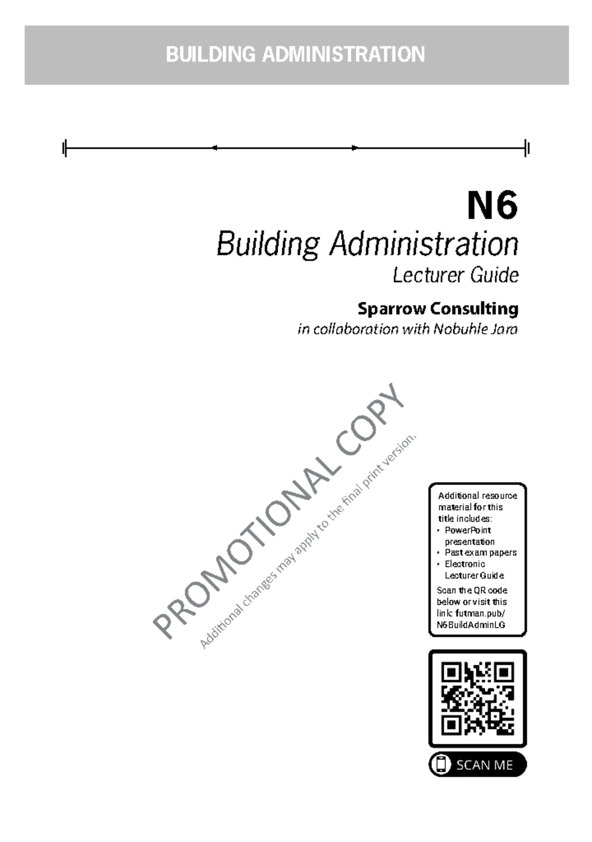 N6 Building Administration Lecturer Guide 2023 - N BUILDING ...