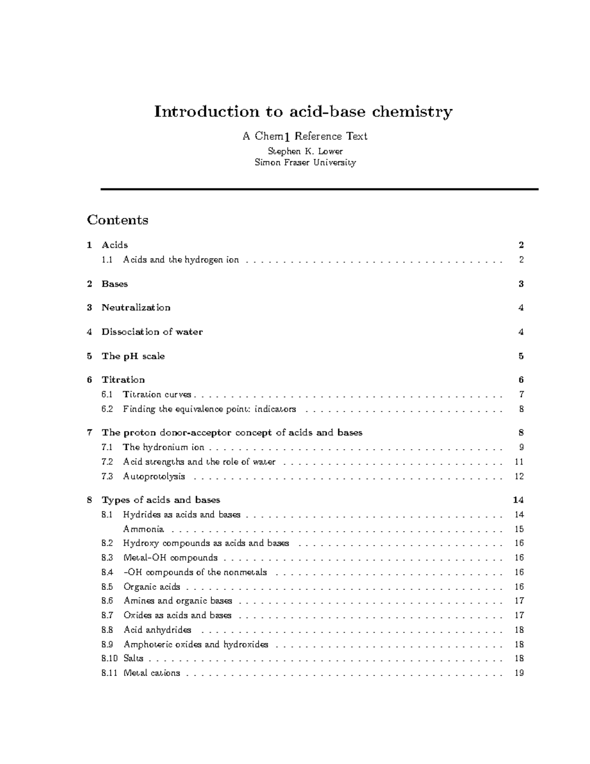 Intro Acid Base - Easy to understand. - Introduction to acid-base ...