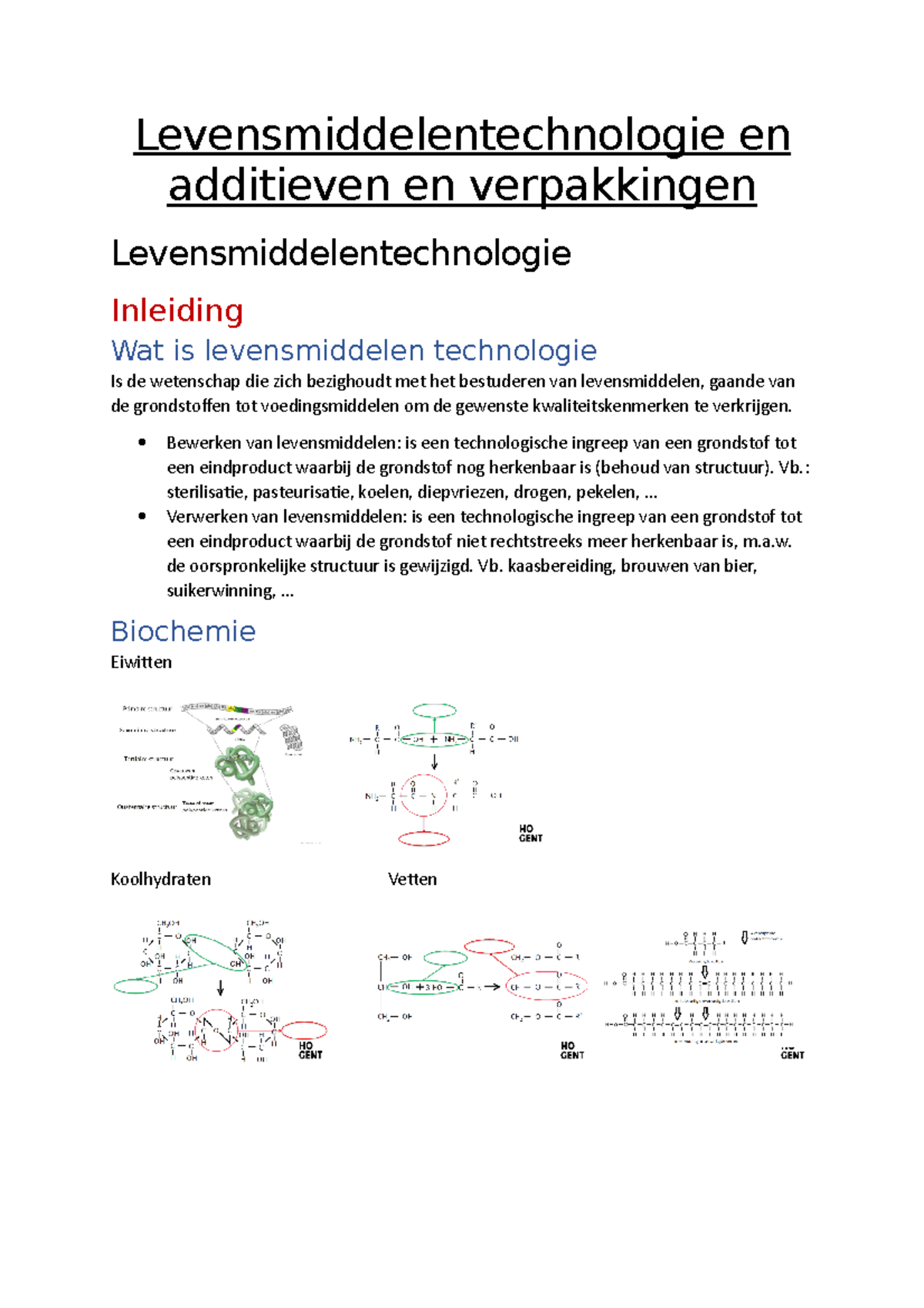 Levensmiddelentechnologie en additieven en verpakkingen ...