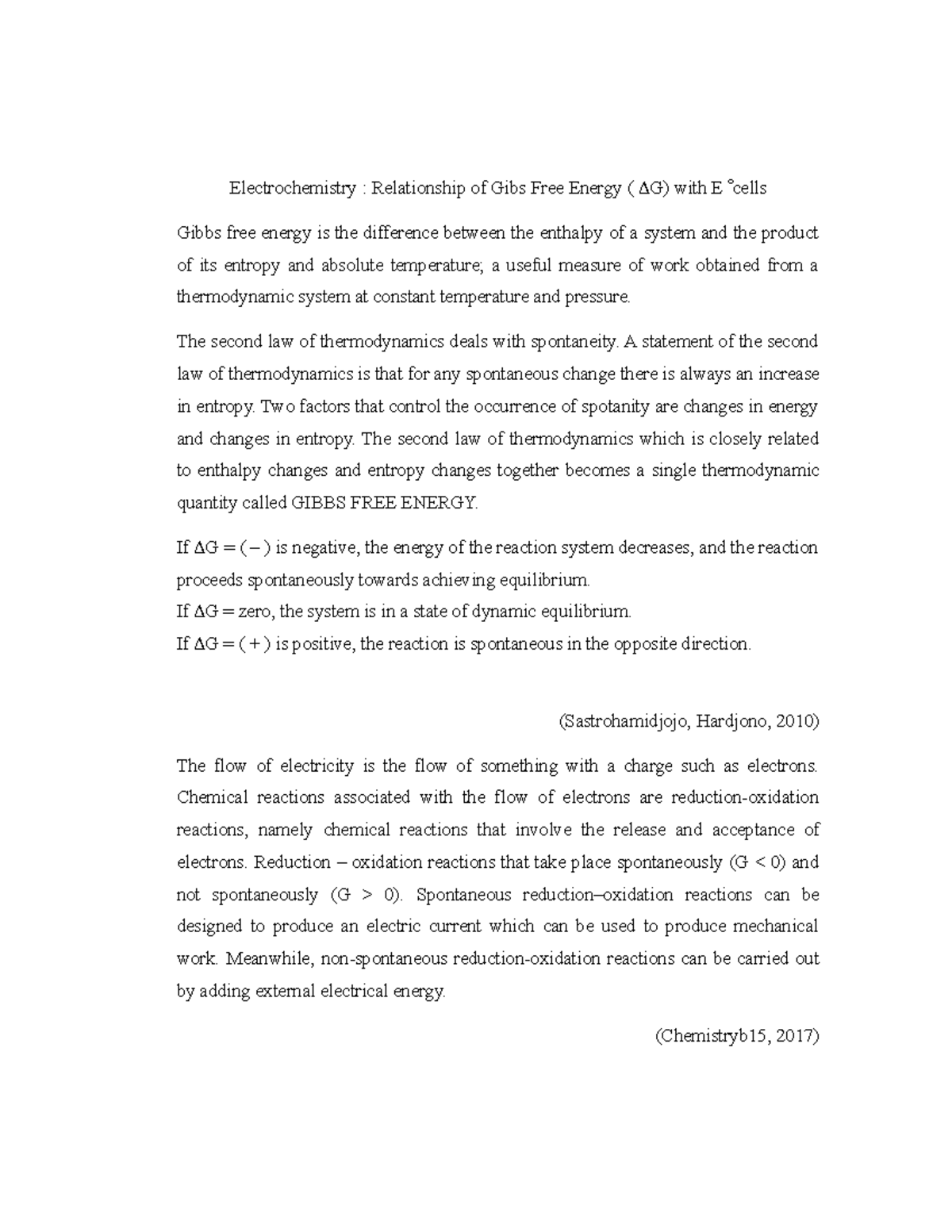 Enthalpy of a system - The second law of thermodynamics deals with ...