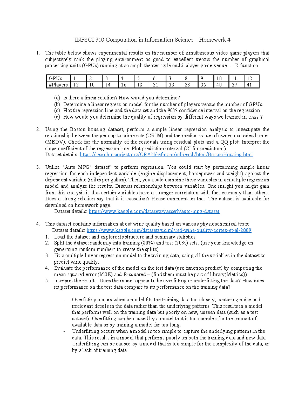 Comp Homework 4 - INFSCI 310 Computation in Information Science ...