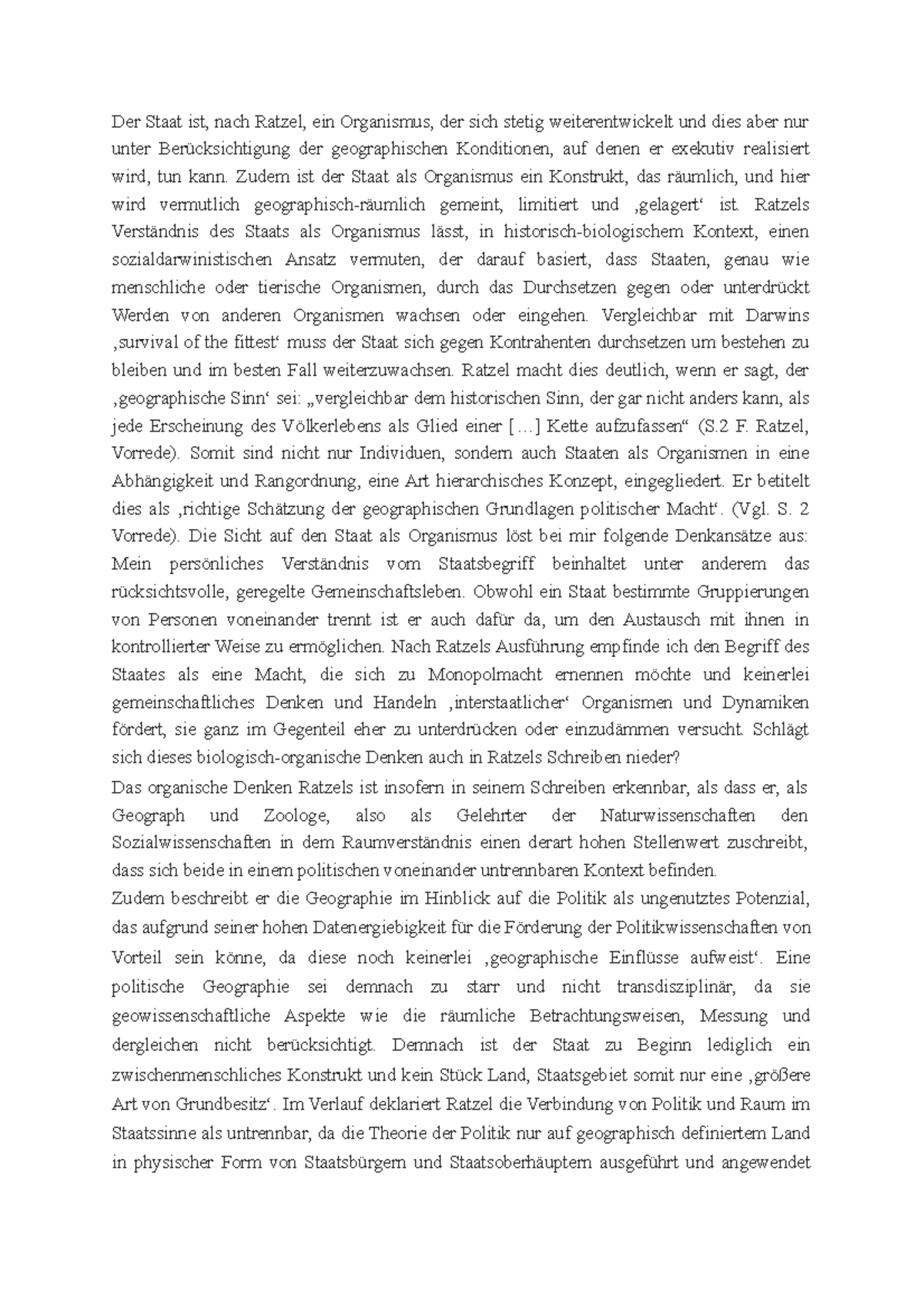 Friedrich Ratzel “Politische Geographie” (1. Auflage von 1897 und 2 ...