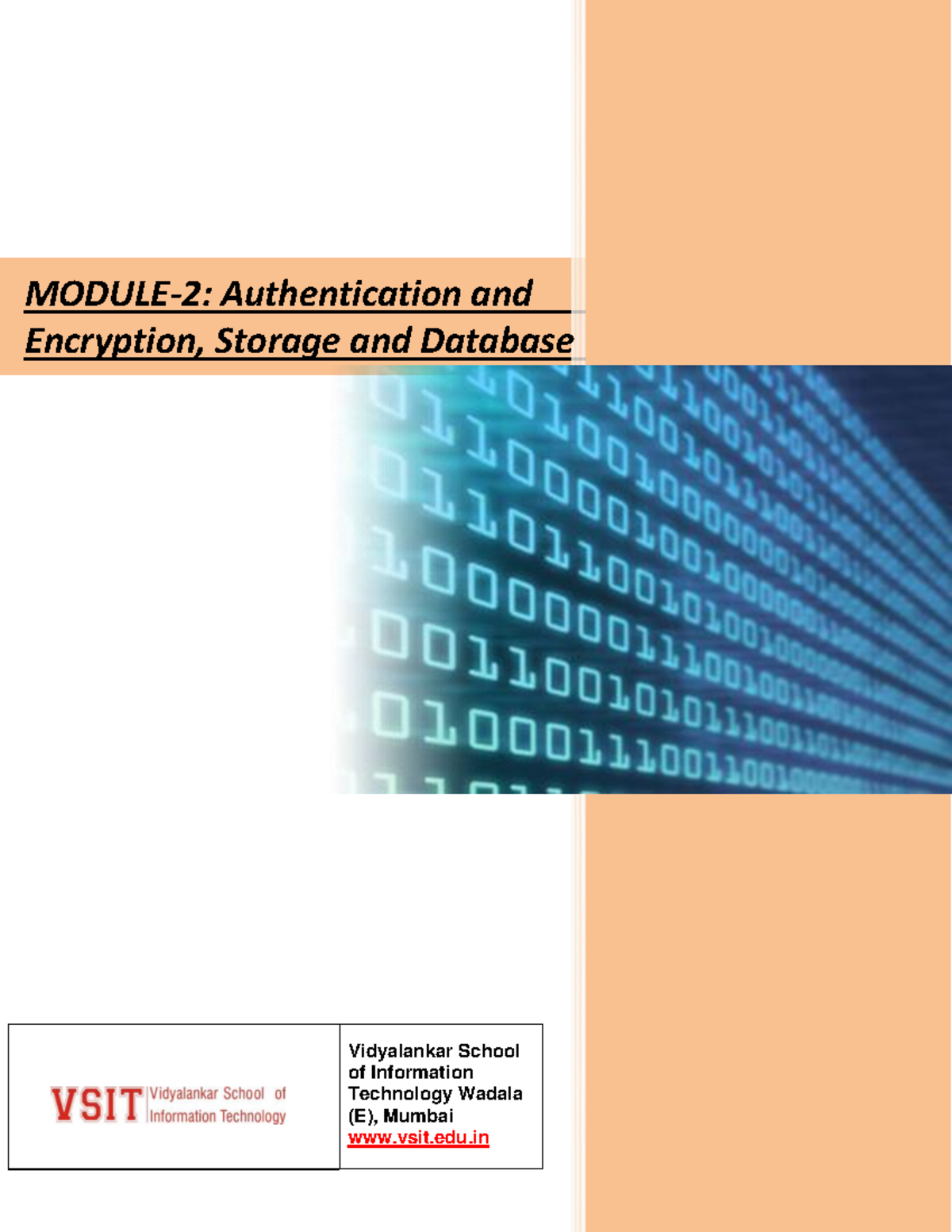 SIC Unit2 Notes - uthorization, Security Vidyalankar School of ...