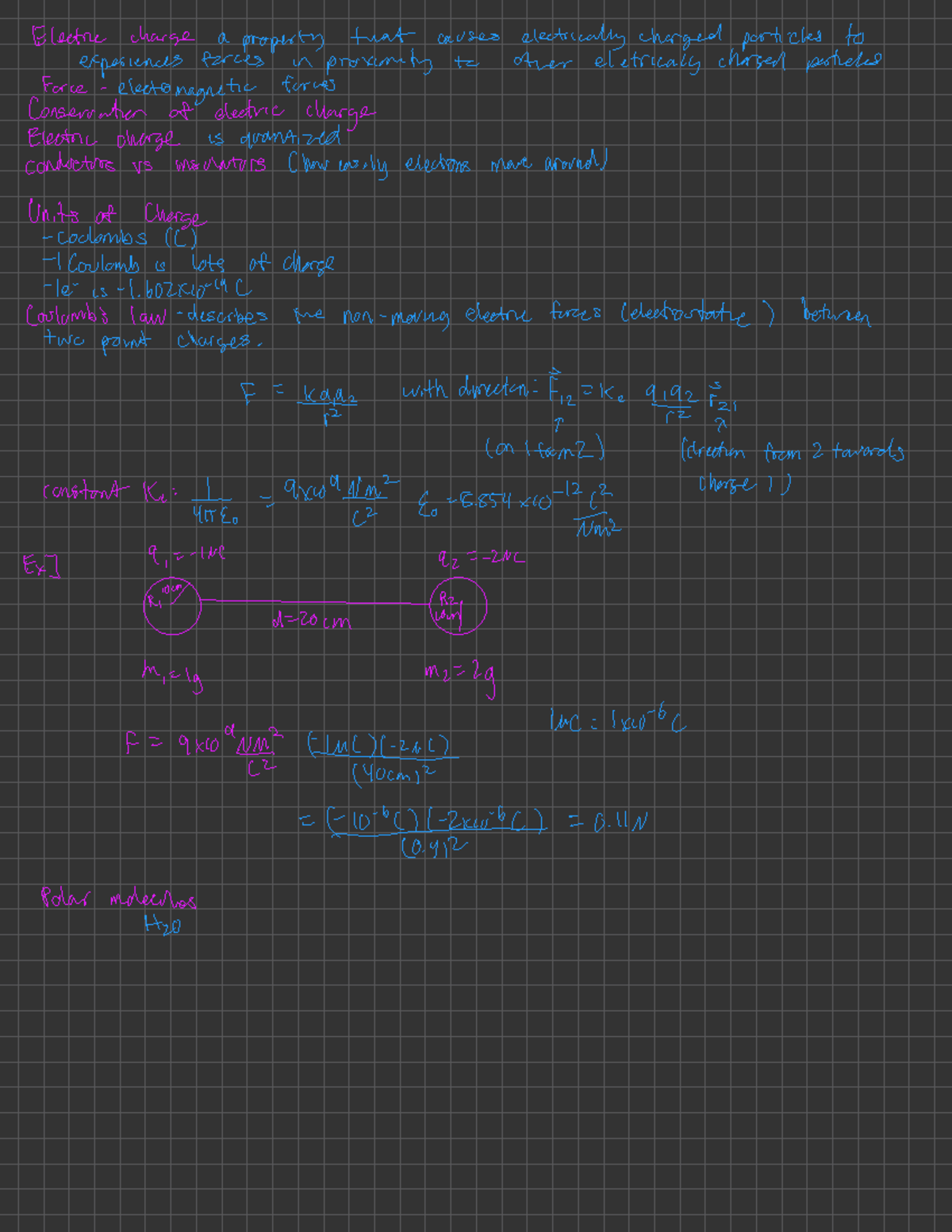 1b Lec 8electric Charge And Coulombs Law - ####### Electric charge a ...