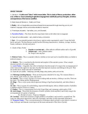 Quarter 1 Week 3 FOR Notebook - Poetry: context clues, affixes, and ...