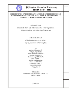 LAS Emptech WEEK-2 2nd-quarter - 11 WEEK 1 LEARNING ACTIVITY SHEET First Semester – S 2024-20 25 ...