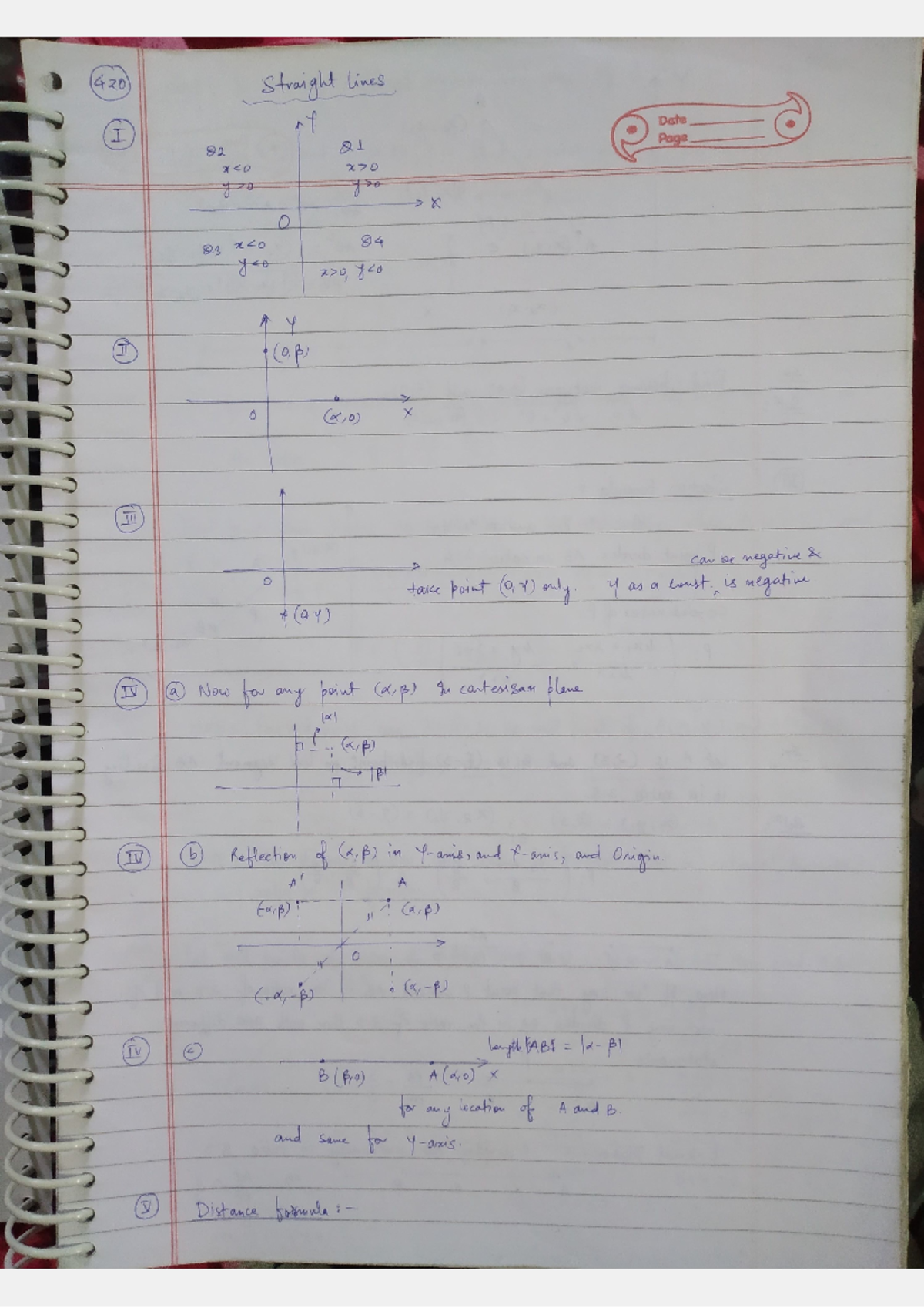 Straight Lines - maths - Studocu