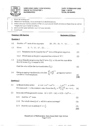 F-MAT 221 Assignment 2 QP - BEd (FOUNDATION PHASE TEACHING) ASSIGNMENT ...