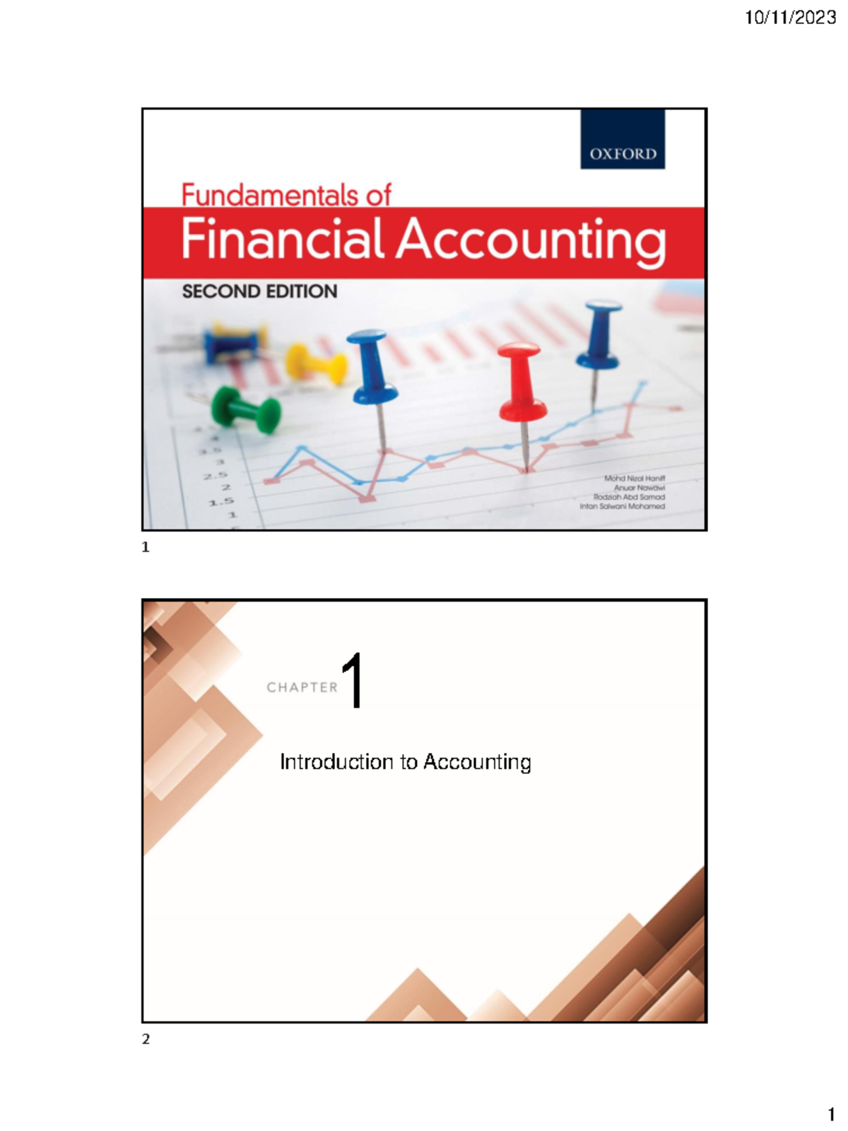 Chapter 1 - Introduction TO Accounting copy - Introduction to ...