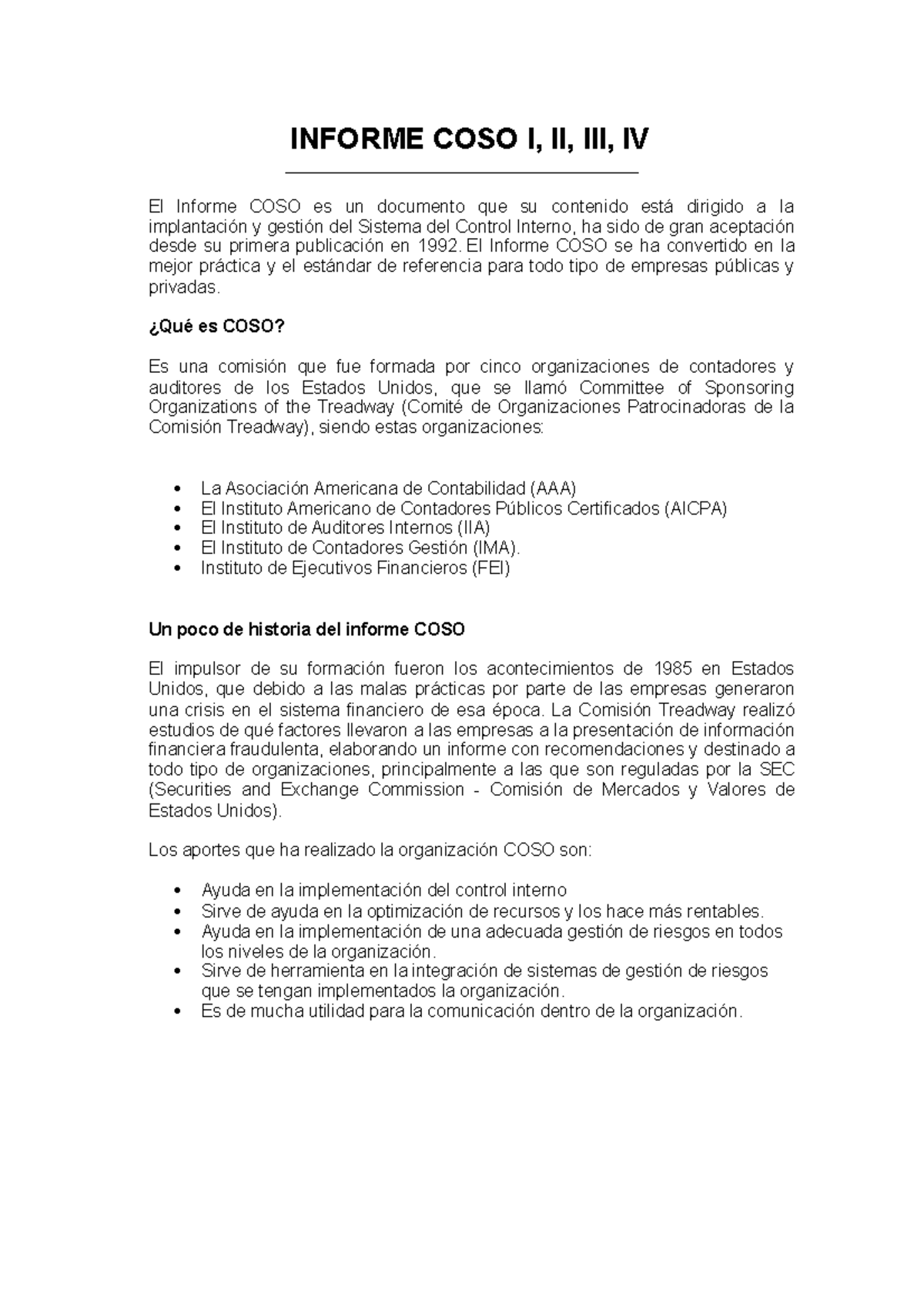Informe-coso-123-y-4-trabajo-practico compress - INFORME COSO I, II ...