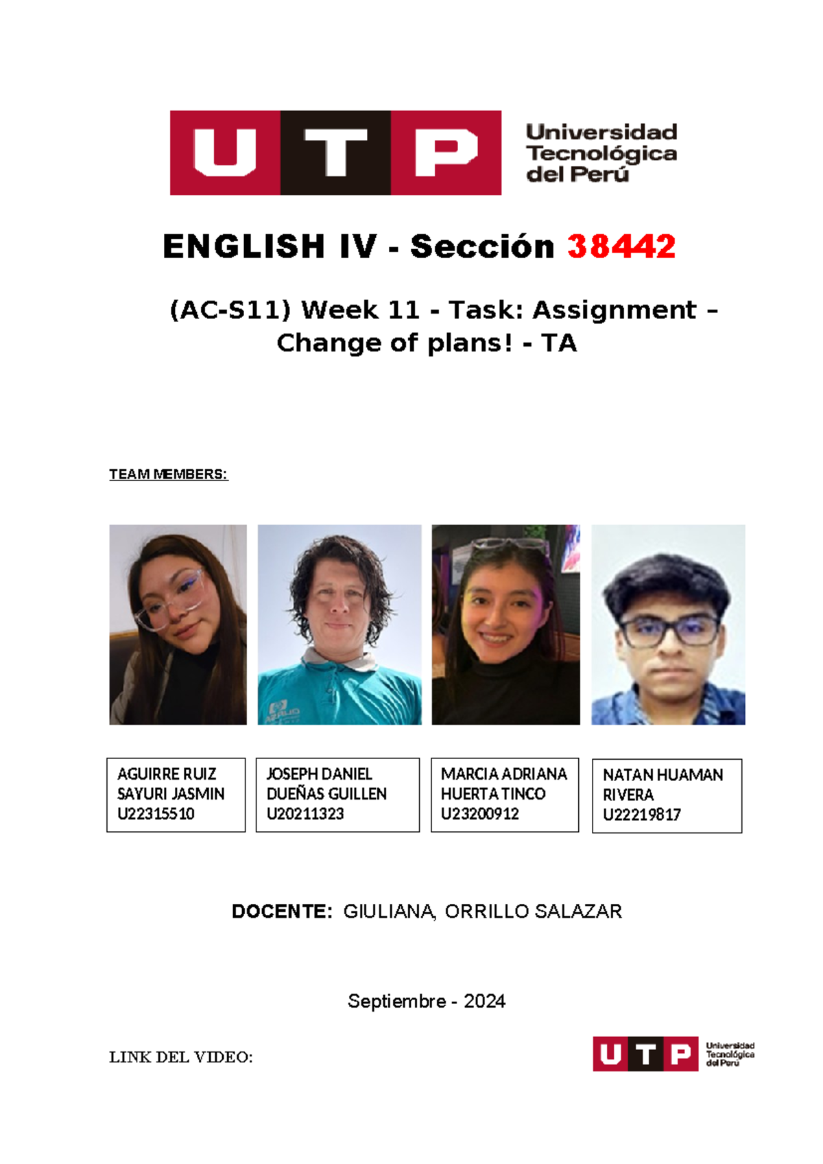 WEEK 11 - tarea - 🐀 🐀 (AC-S11) Week 11 - Task: Assignment – Change of plans! - TA TEAM MEMBERS ...