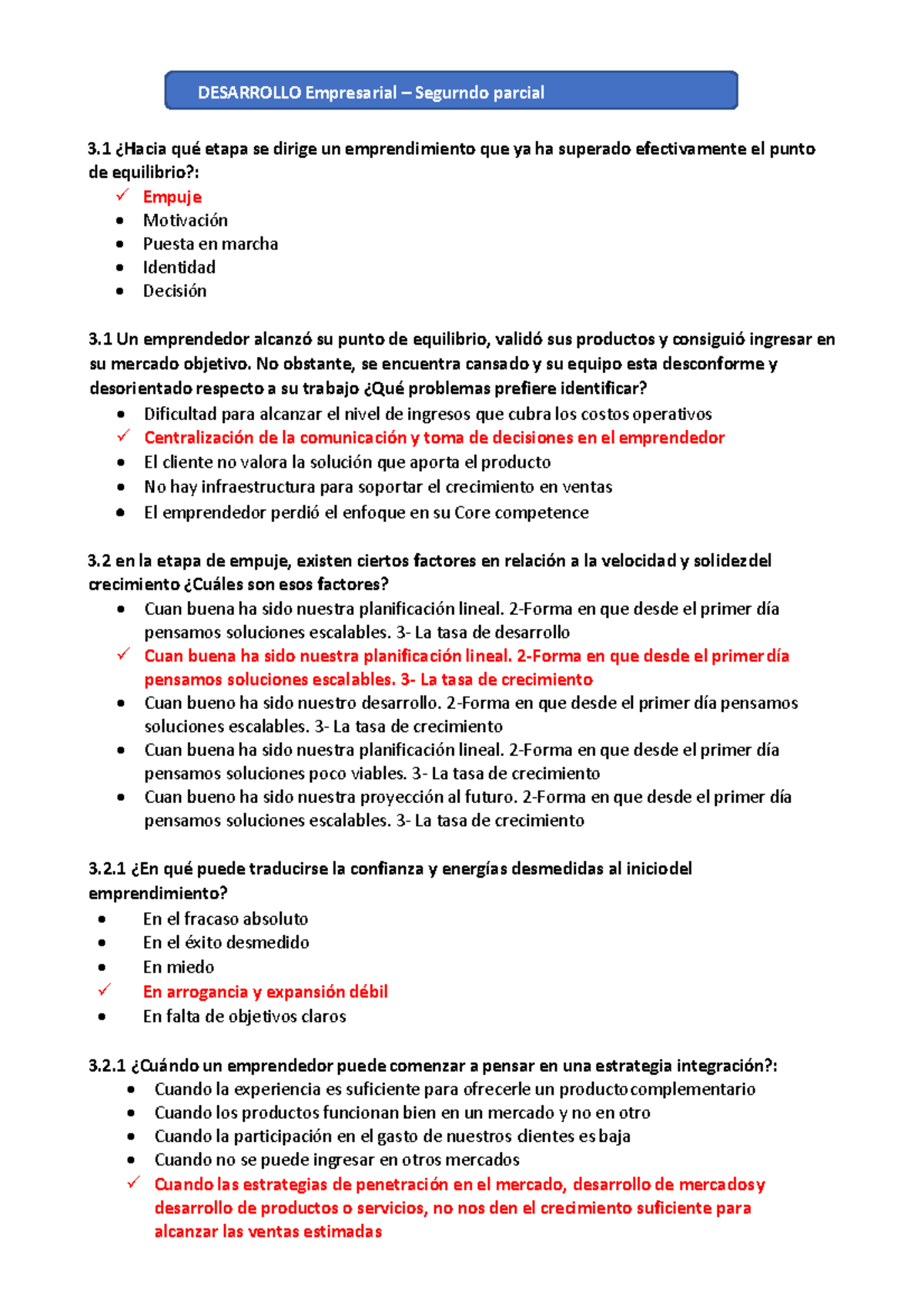 Parcial 5 2019, preguntas y respuestas - Warning: TT: undefined function: 32 3 ¿Hacia qué etapa ...