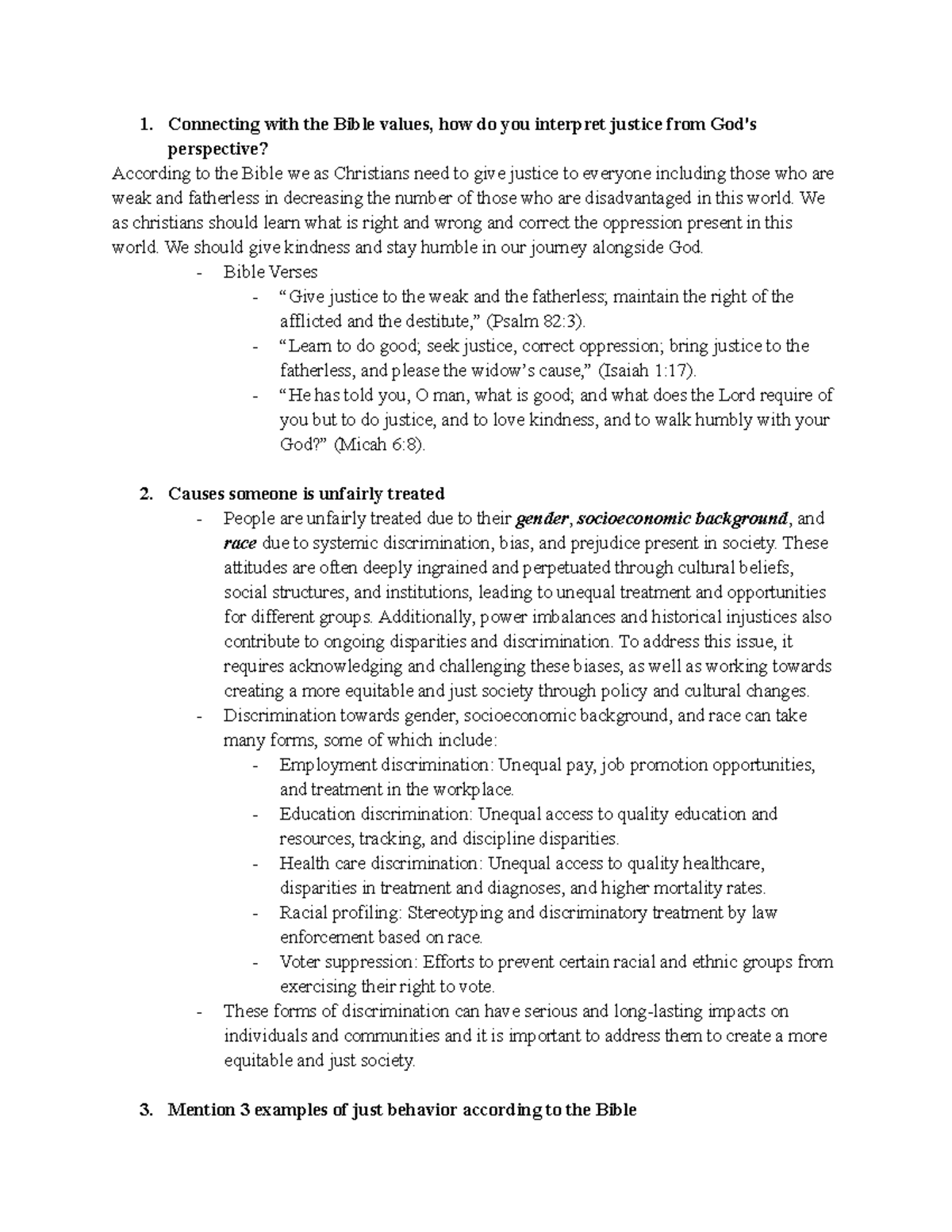 CHR - 04 01 - Connecting with the Bible values, how do you interpret ...