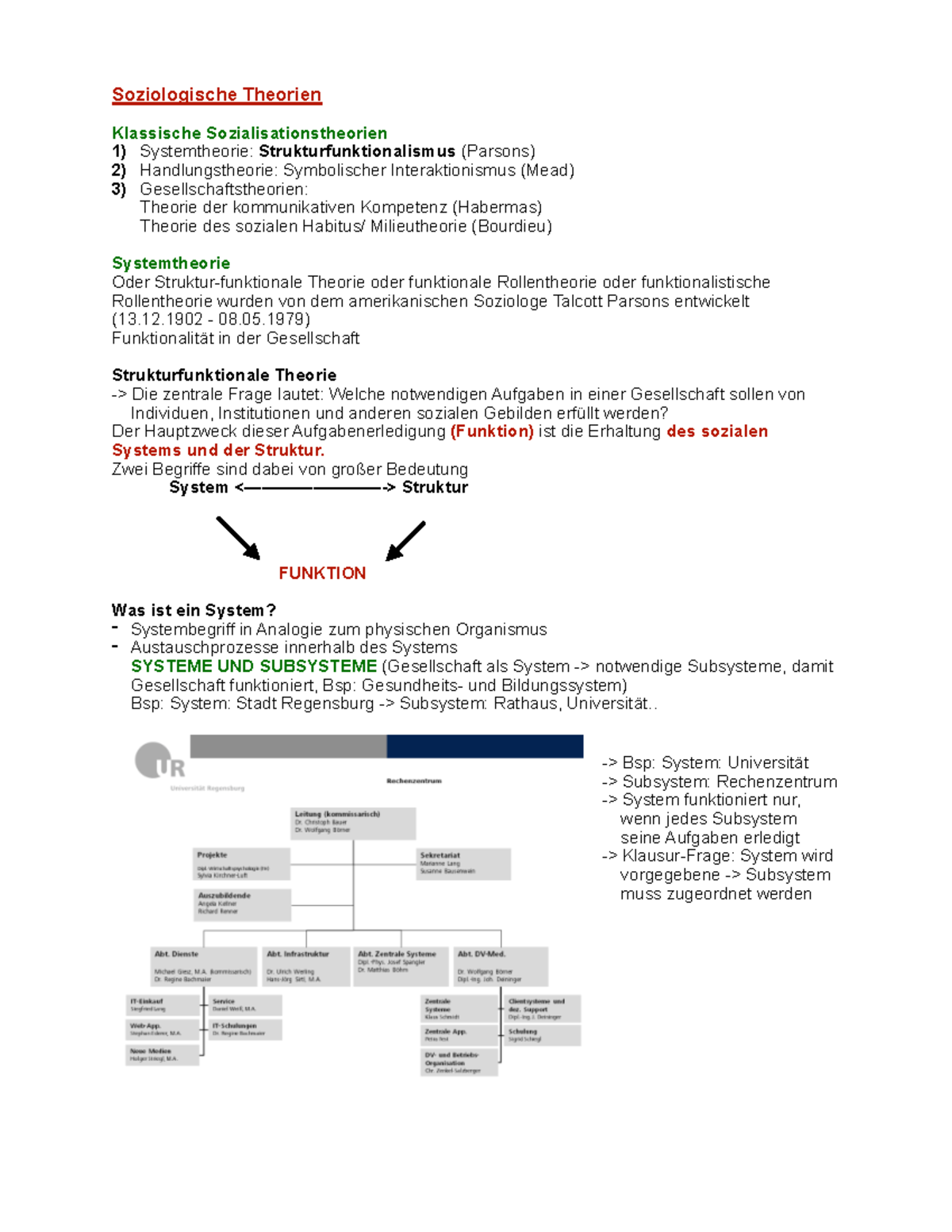 Vorlesung 6 - Theorien der Sozialisationsforschung - Soziologische ...