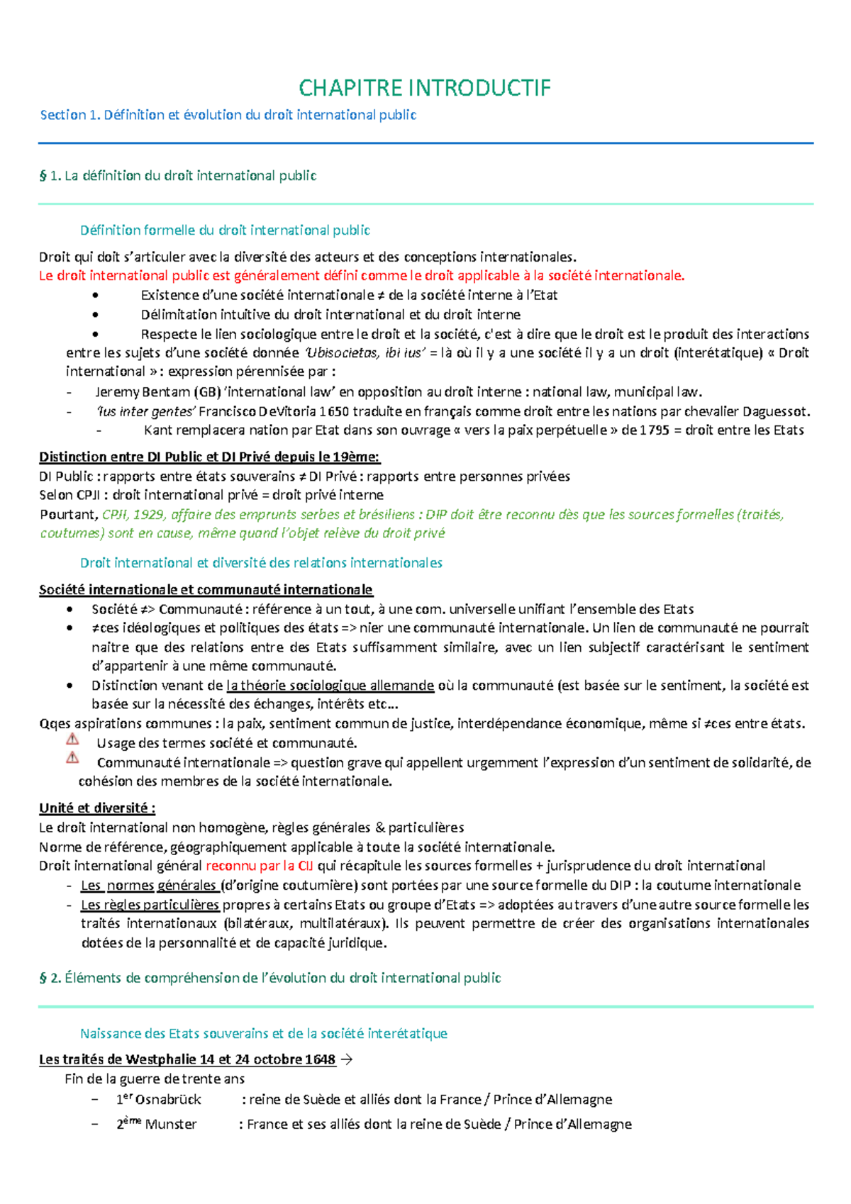 Droit International - Warning: TT: undefined function: 32 Warning: TT: undefined function: 32 ...