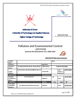 Approved PSC Sem 56 Handout CECE4240 - ENGG_CC_LECTURE NOTES_17Dec2018 ...