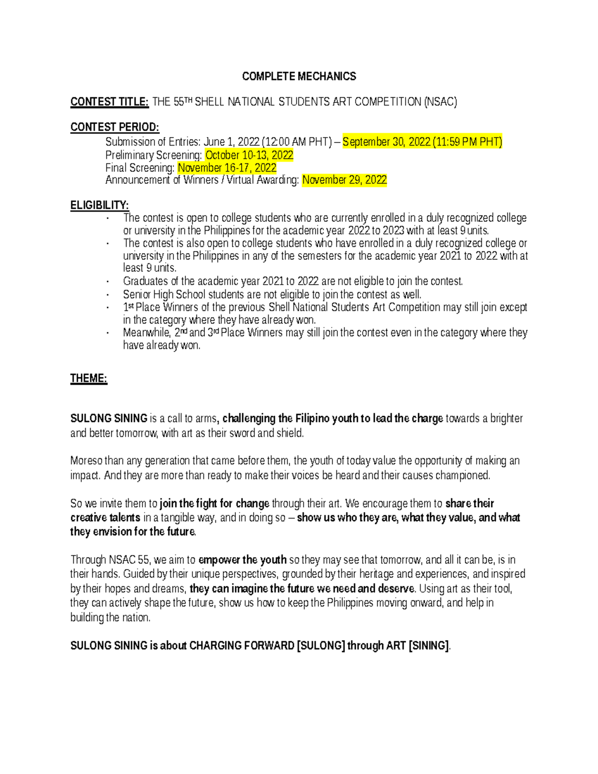 55th-nsac-mechanics - Gaksbz - COMPLETE MECHANICS CONTEST TITLE: THE ...