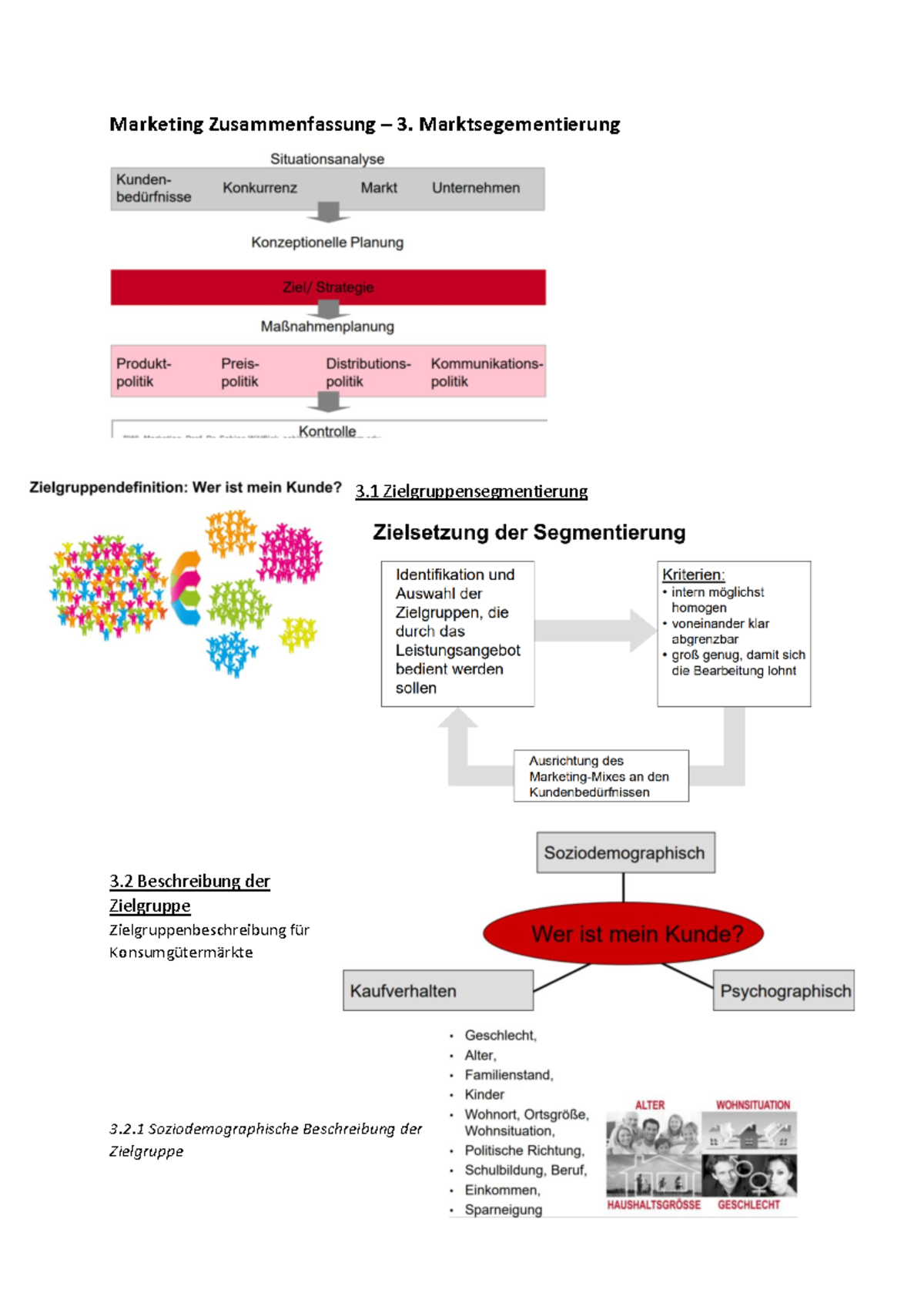 ZF Marketing Marktsegmentierung PP4 - Warning: TT: undefined function: 32 Warning: TT: undefined ...
