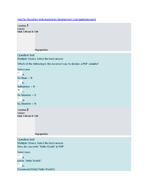 Introduction to Human Computer Interaction MQ1 Midterm Exam - Question ...