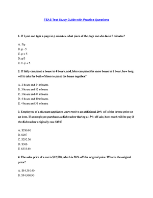 ATI TEAS 6 Practice Tests Workbook 6 Full Length P - Section III ...
