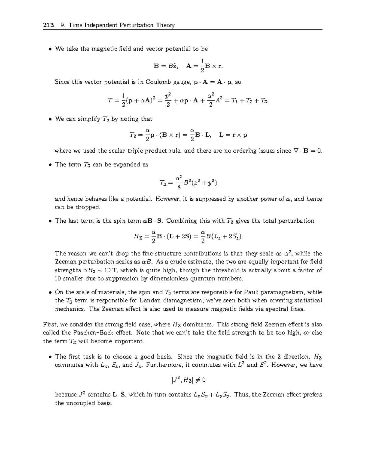 Physics-53 - physics notes - We take the magnetic field and vector ...