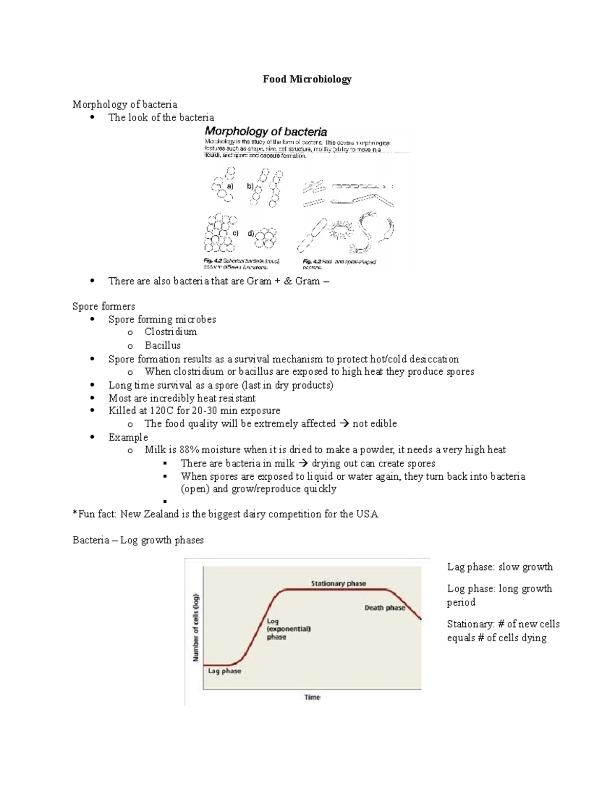 Food Microbiology - Lecture notes Week 4 Day 2 - Food Microbiology ...