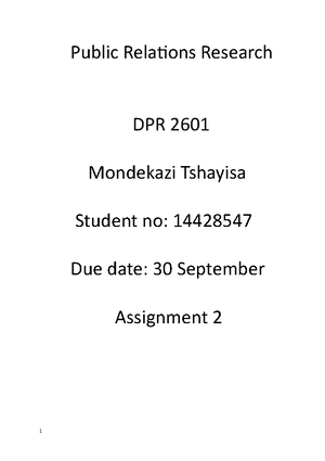 DPR 2604 Portfolio Examination - NAME: THABANG SURNAME: MPHAHLELE ...