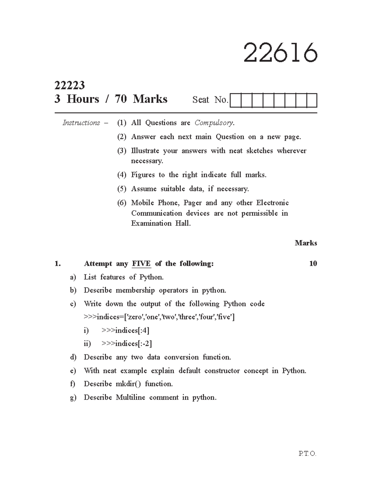 22616-2023-Summer-question-paper[Msbte study resources] - P.T ...