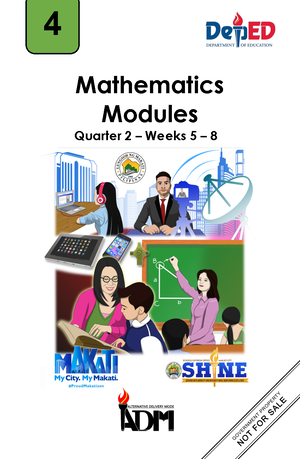 Math4 Q2 Weeks 5to8 Binded Ver1 - Mathematics Modules Quarter 2 – Weeks 5 – 8 4 Mathematics ...