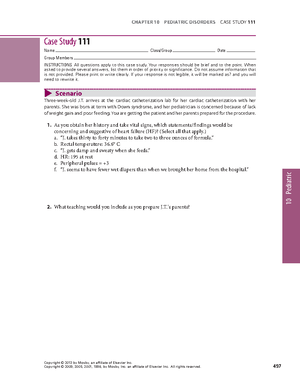 Case Study 125 Vag Hyst post-op - Case Study 125 Name Class/Group Date ...