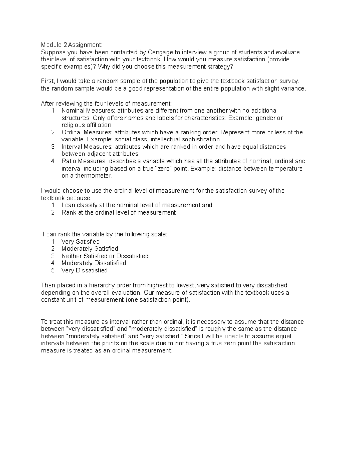 Module 2 - Module 2 Assignment: Suppose you have been contacted by ...