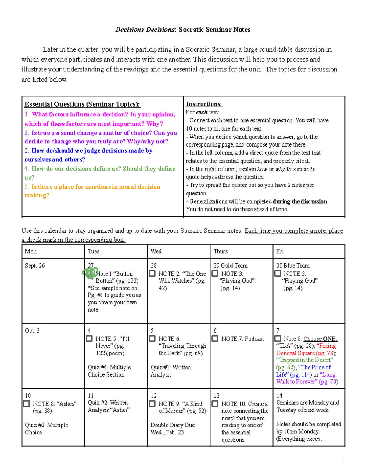 2022+Decisions+Decisions +Socratic+Seminar+Notes+ - Decisions Decisions ...