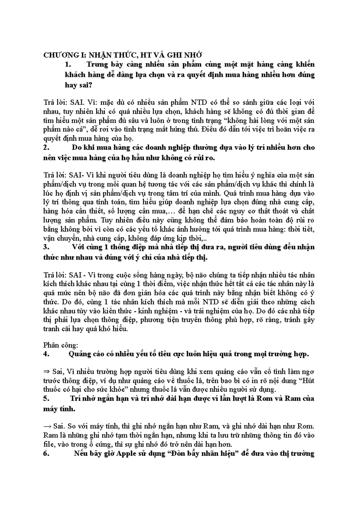 HVKH li thuyet - All u need is just here - CHƯƠNG I: NHẬN THỨC, HT VÀ ...