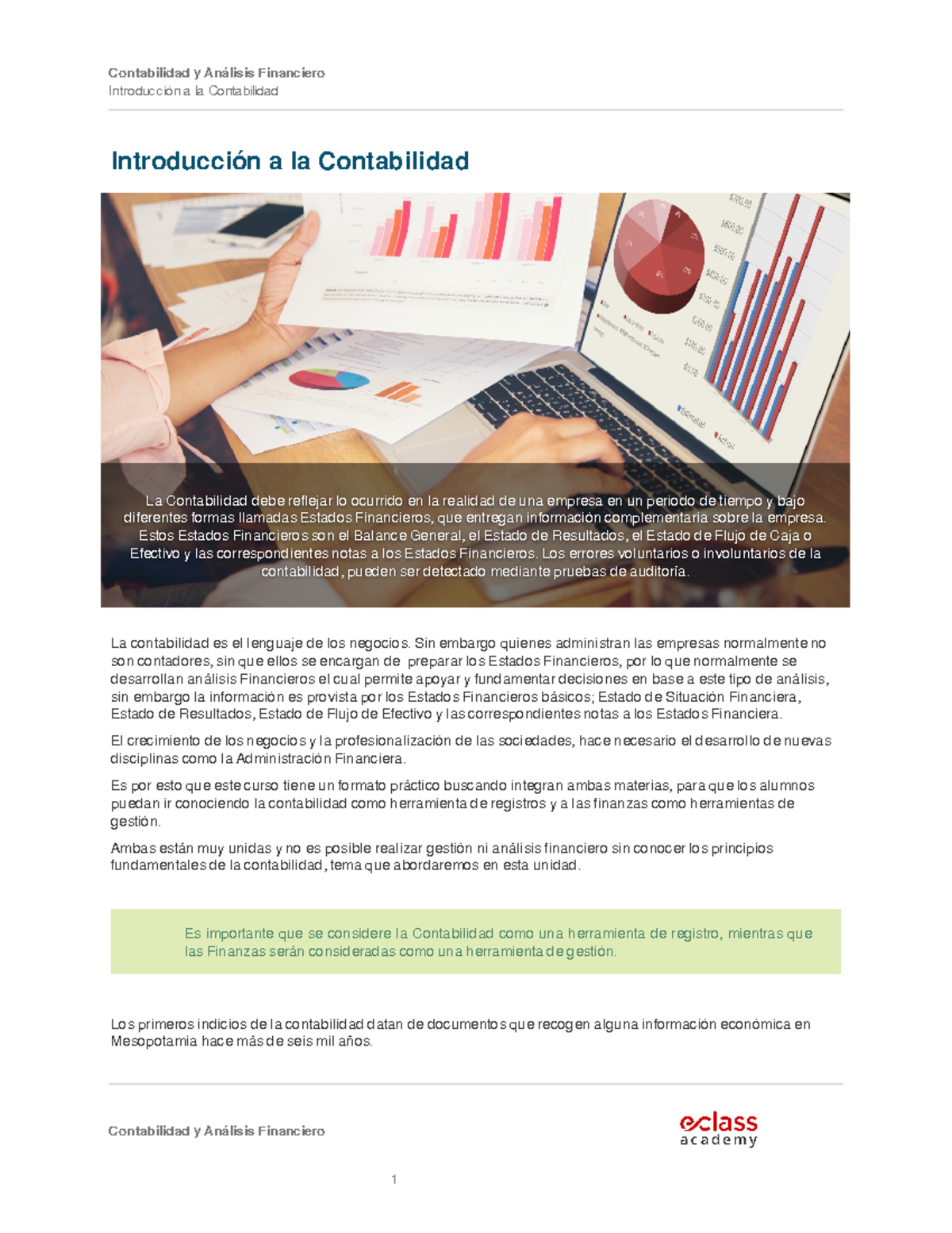 1. introduccion a la contabilidad - Introducción a la Contabilidad La ...