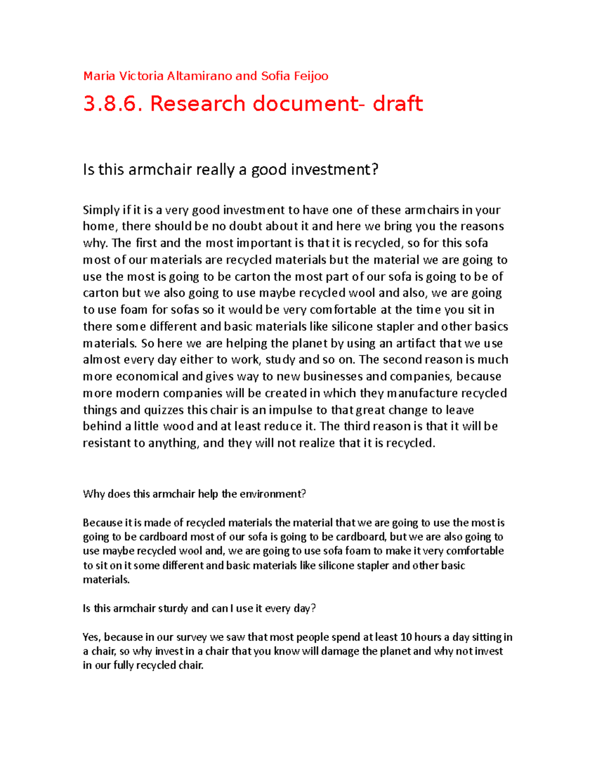 Research document- draft - Maria Victoria Altamirano and Sofia Feijoo 3 ...
