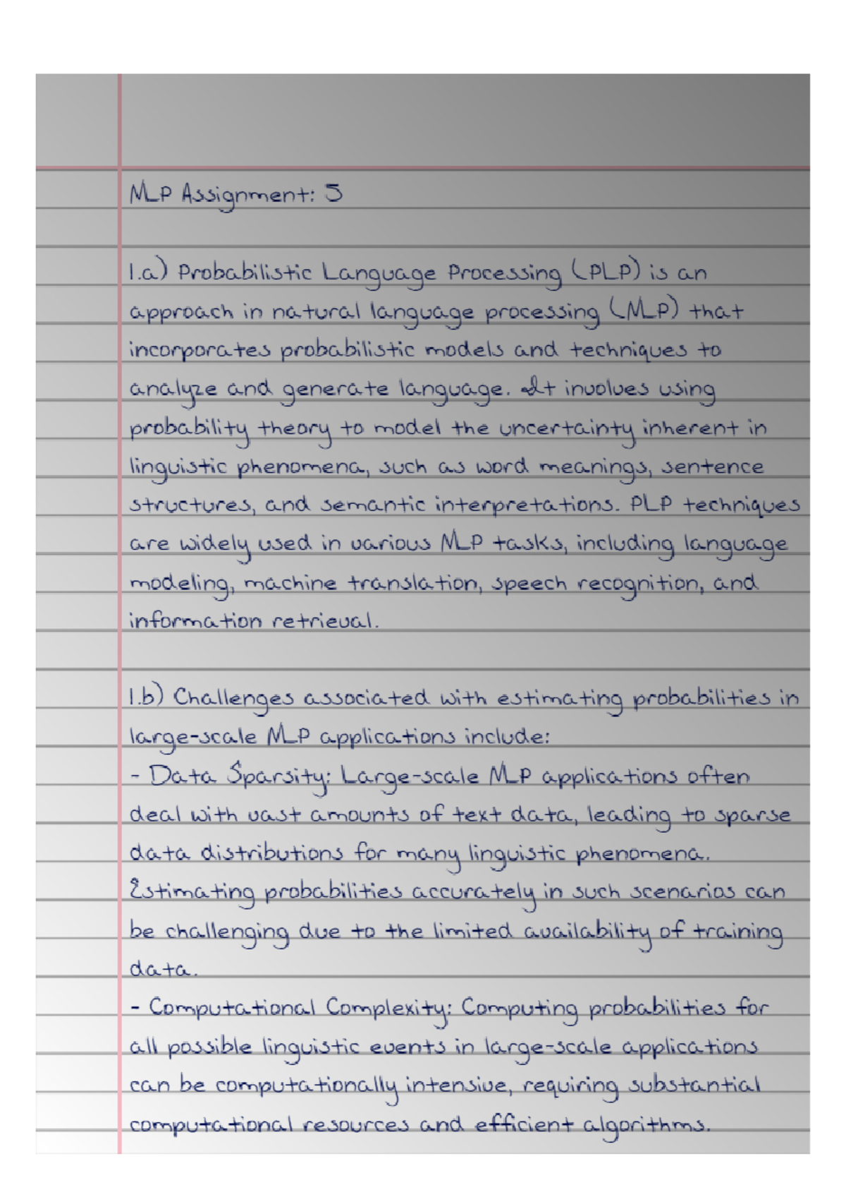 NLP-Assignment-5 - NLP-Assignment-5 - B.tech - Studocu