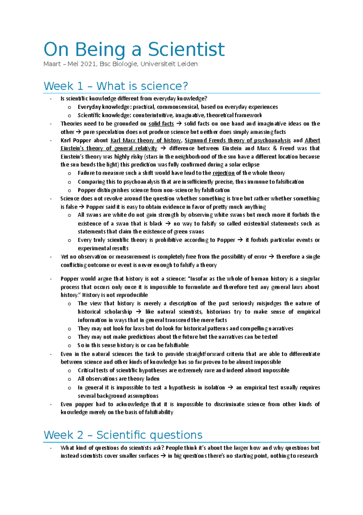 20210304 On Being A Scientist - On Being a Scientist Maart – Mei 2021 ...