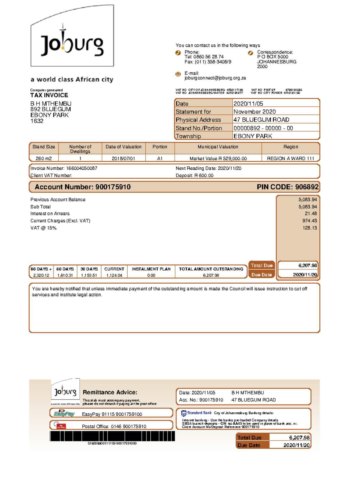 COJ 2020-11-05 900175910 - You can contact us in the following ways ...