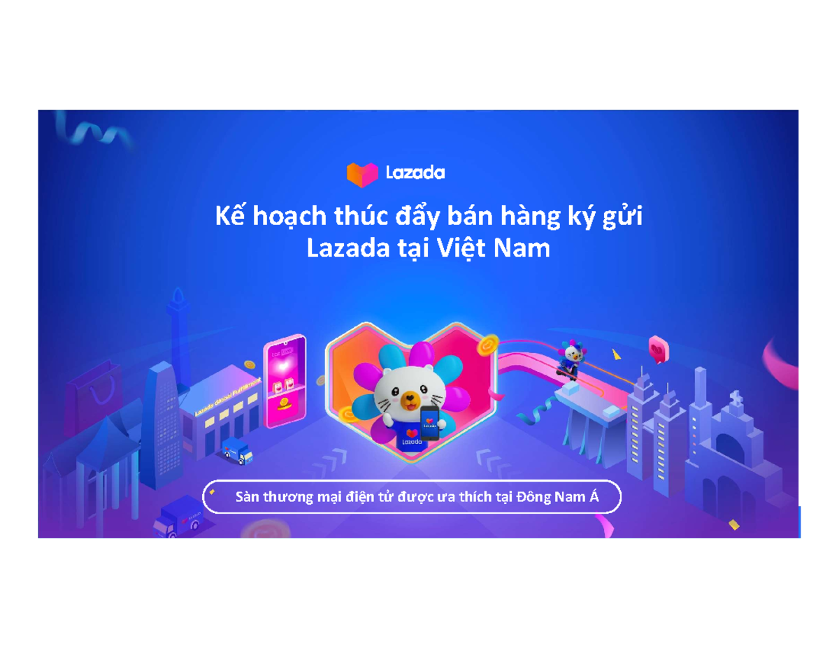 Lazada Choice Kế hoạch bán hàng ký gửi - Kế hoạch thúc đẩy bán hàng ký ...