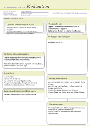 Neostigmine ATI template - ACTIVE LEARNING TEMPLATES TherapeuTic ...