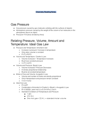 ENGR 145 Reading Notes - Chapter 4. Introduction Properties of polymers ...