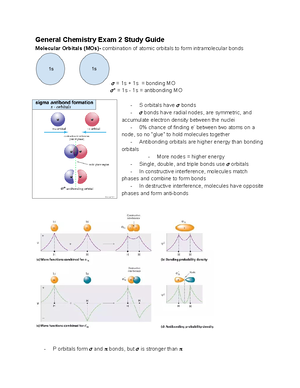 General Chemistry Exam 3 Study Guide - General Chemistry Exam 3 Acids ...