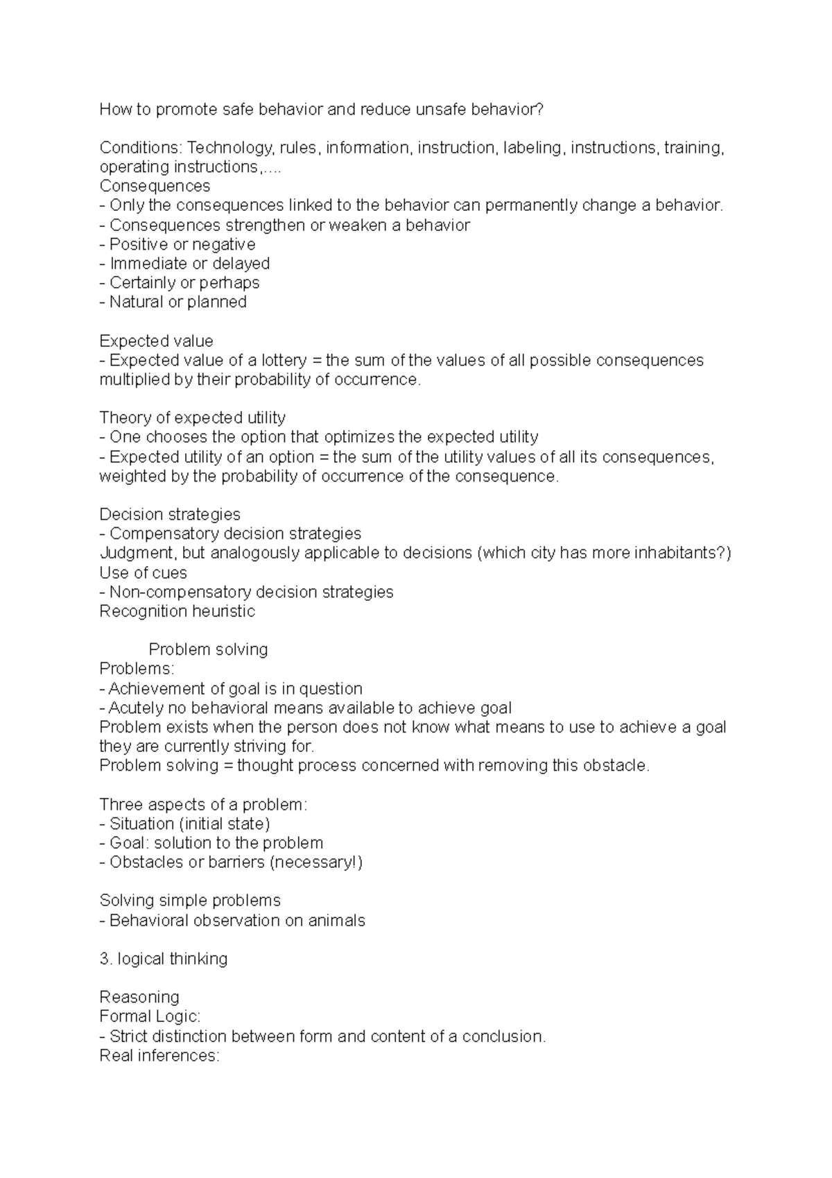 How to promote safe behavior and reduce unsafe behavior - How to ...