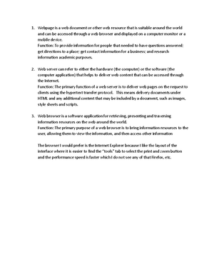 CS 210 Week 7 summary - Question: What are some of the considerations ...