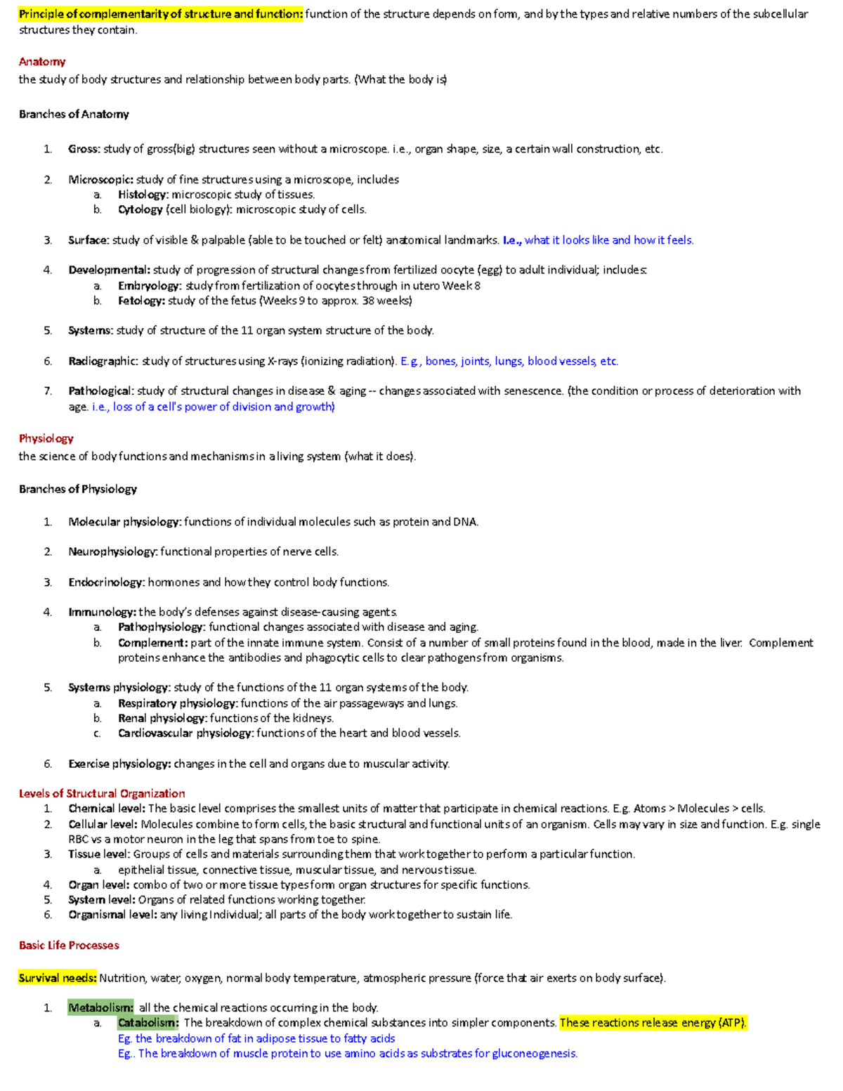 1. AP Intro 2022 - Principle of complementarity of structure and ...