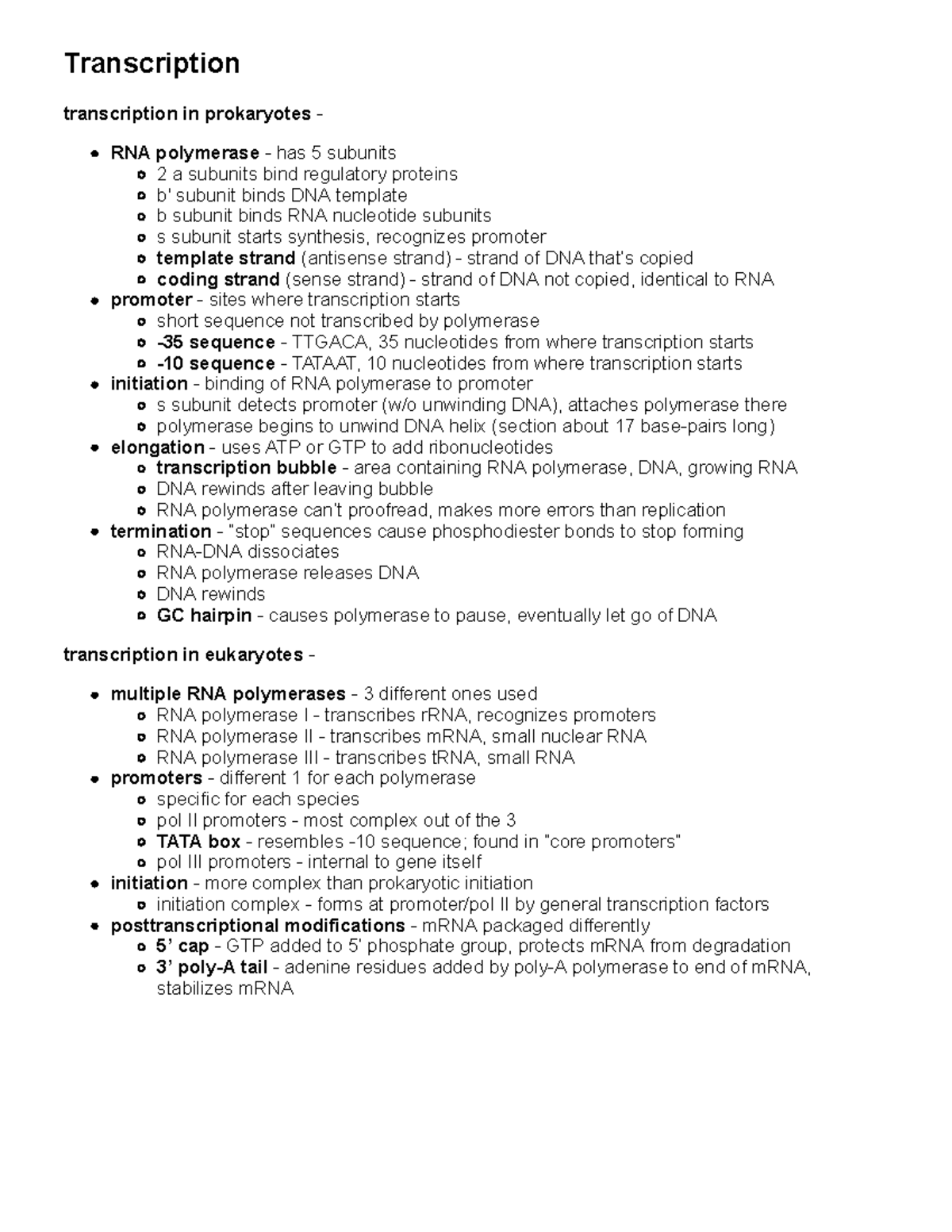 Transcription - Studocu